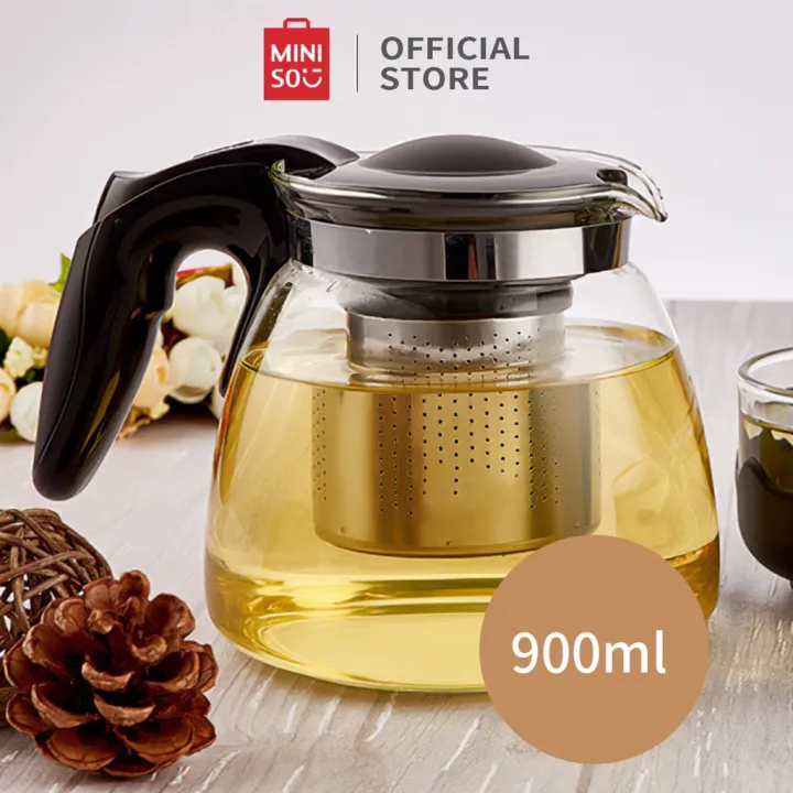 Official Teko teh/kopi dengan saringan/Tempat teh teapot 900ml tahan ...