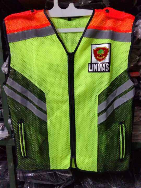 Rompi linmas jaring/rompi safety jaring linmas | Lazada Indonesia