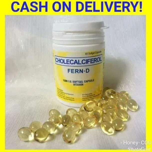 FERN-D Vitamin D 30s 60s 120s COD [Authorized Distributor] | Lazada PH