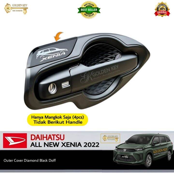 Outer Cover All New Xenia 2022 Mangkok Pintu Diamond Black Doff | Lazada Indonesia