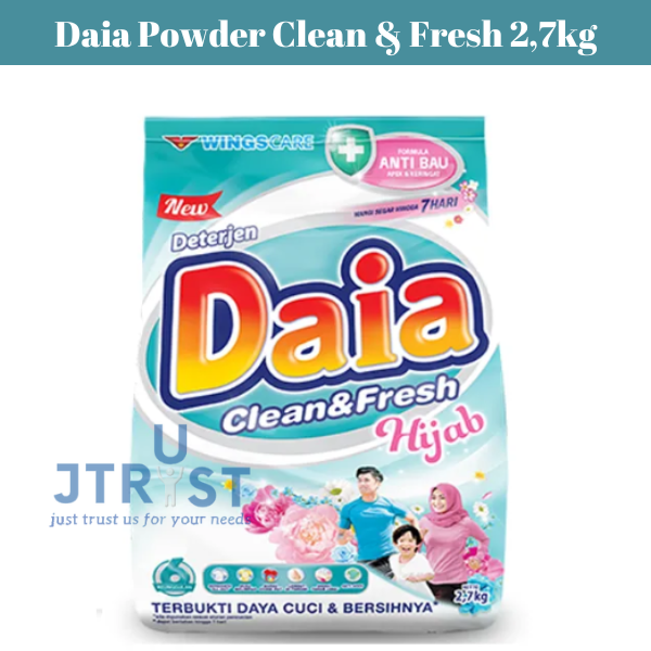 Daia Powder Detergent 2,7 Kg / Deterjen Bubuk | Lazada Indonesia