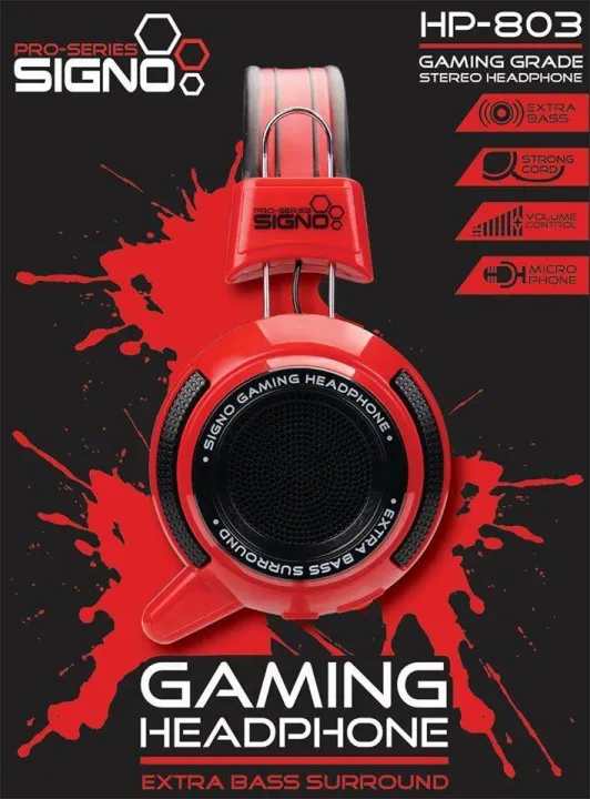 SIGNO Gaming Headphone รุ่น HP-803R | Lazada.co.th