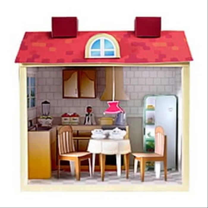 [BISA COD] Papercraft Kitchen + Kitchen Set (Paper Only) | Lazada Indonesia