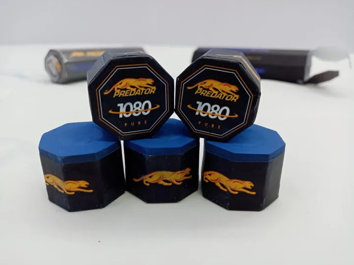 PREDATOR OCTAGON BILLIARD CHALK [ 1 TUBE / 5PCS ] / TISA / GAMIT SA ...