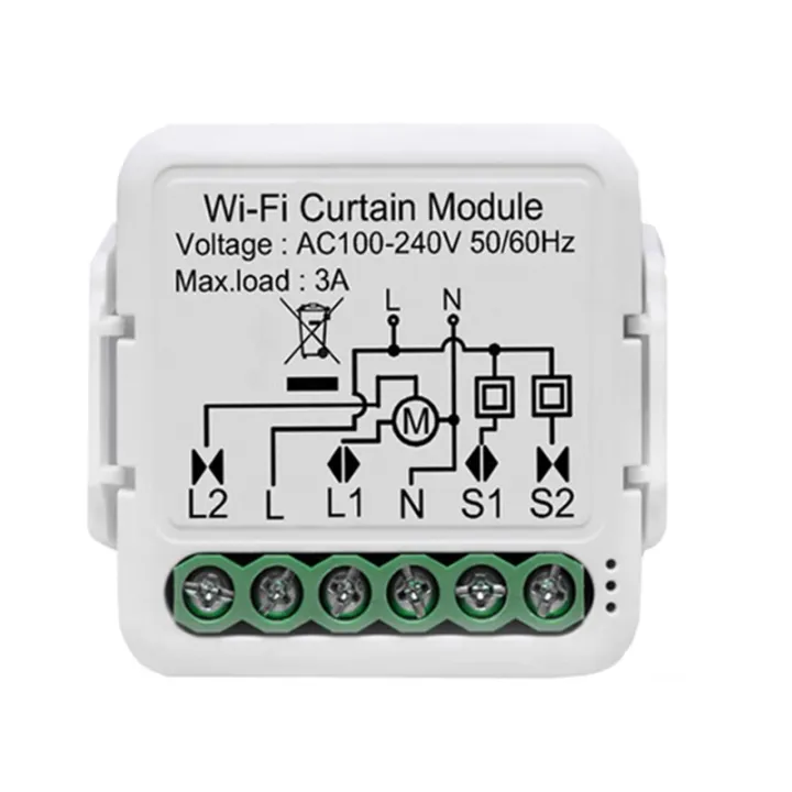 Tuya Smart Wifi Curtain Module Blind Switch for Roller Shutter Electric ...