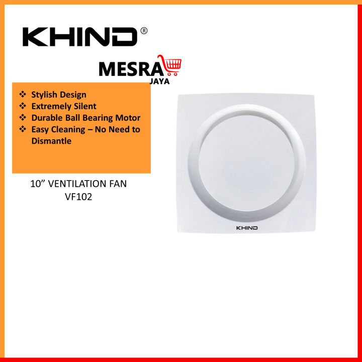 Khind 10" Ventilation Fan - VF102 | Lazada