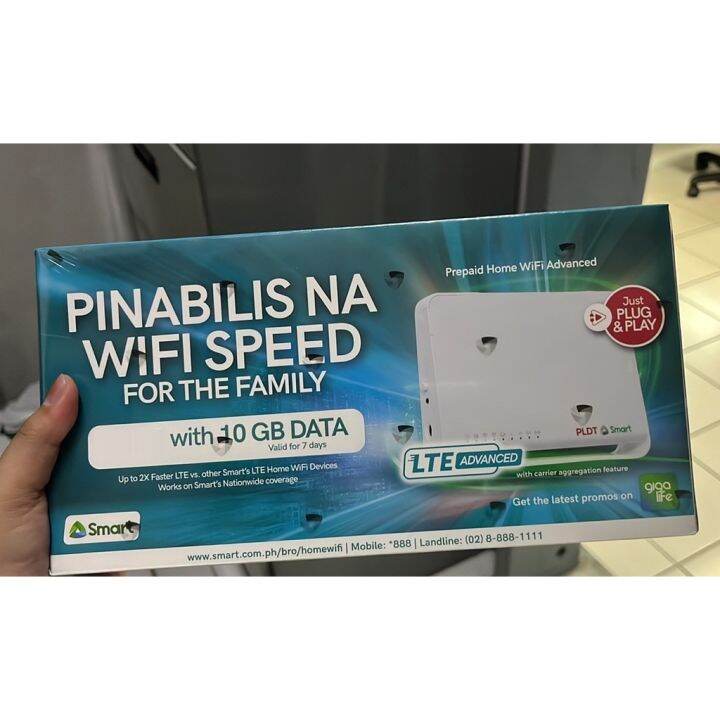 PLDT Home Prepaid Wifi EVOLUZN - CAT 6 | Lazada PH