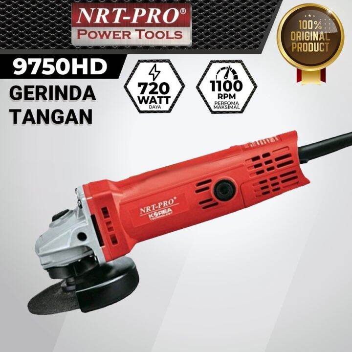 Mesin Gerinda NRT Pro 9750HD Angle Grinder NRT Mesin Grinda Tangan NRT ...