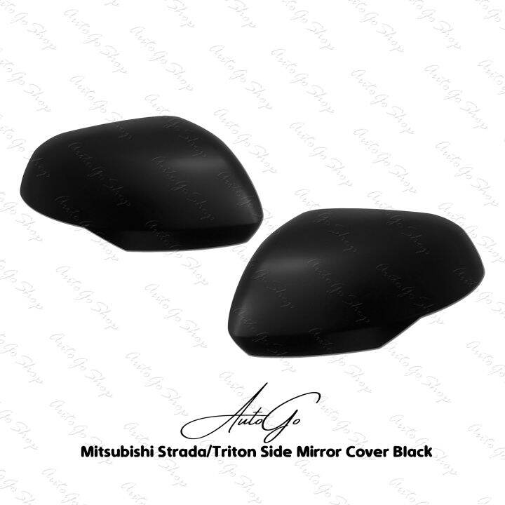 Mitsubishi Strada/Triton 2019-2022 Side Mirror Cover Black | Lazada PH