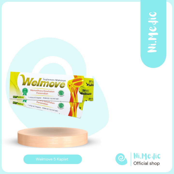 WELMOVE 5 KAPLET | Nimedic | Suplemen untuk menjaga kesehatan ...