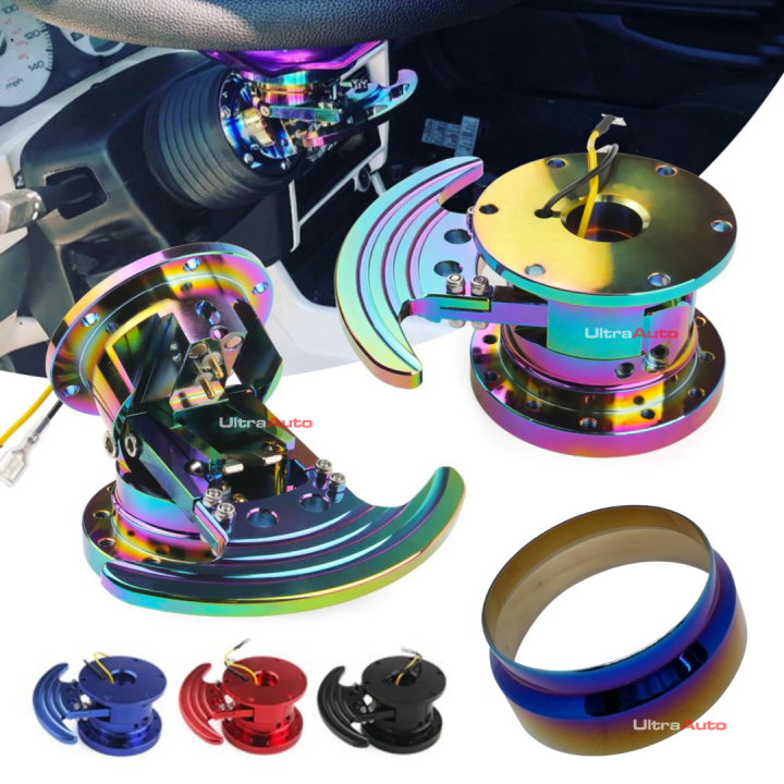UNIVERSAL STEERING WHEEL QUICK RELEASE HUB BOSS KIT ADAPTER BODY ...
