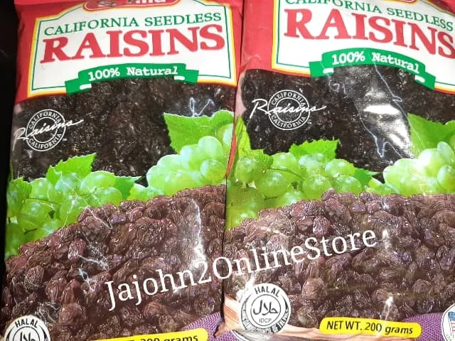 Sevilla California Seedless Raisins 100% Natural 200 grams | Lazada PH