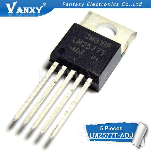 5ชิ้น LM2577T-ADJ TO220-5 LM2577T TO220 LM2577 TO-220-5 LM2577-ADJ ใหม่ ...