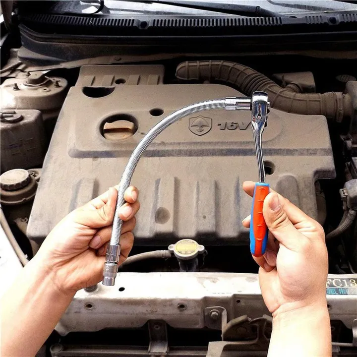 Drive Flexible Shaft Socket Extension Bar Adapter Ratchet Wrench - 1 / ...