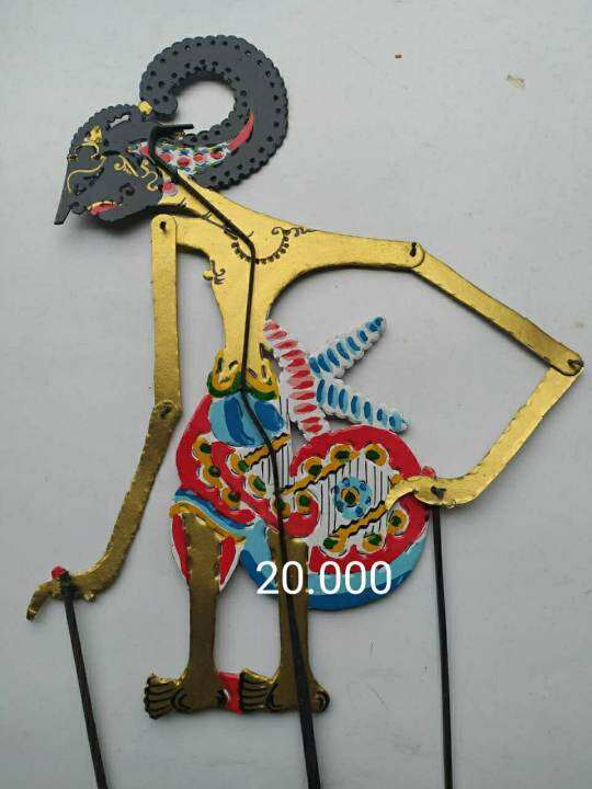wayang kulit kertas mainan Arjuna/janoko | Lazada Indonesia