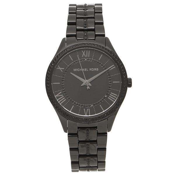 นาฬิกาข้อมือผู้หญิง MICHAEL KORS Black Dial Black Stainless Steel ...