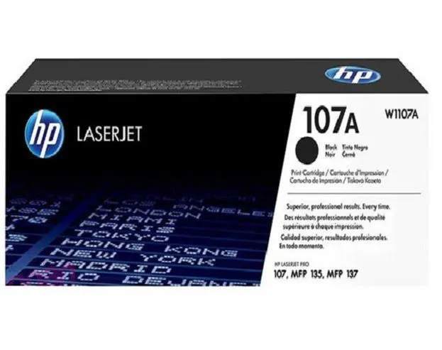 Toner Original HP 107A-W1107A For HP LaserJet 107A / 107W / MFP 135A ...