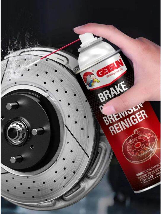 Getsun และ DTR Brake Cleaner Bremsen-Reiniger สเปรย์ทำความสะอาดระบบเบรค จานเบรค ดีสเบรค450ml.(G ...