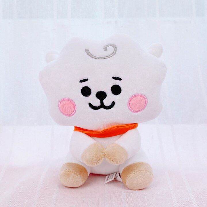 7inch Bt21 stuff toy bts stuffed toy Seated Plush Doll 20cm toysWpW ...