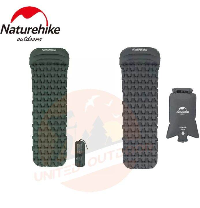 Matras angin naturehike NH19Z012-P with pillow sleeping pad camping ...