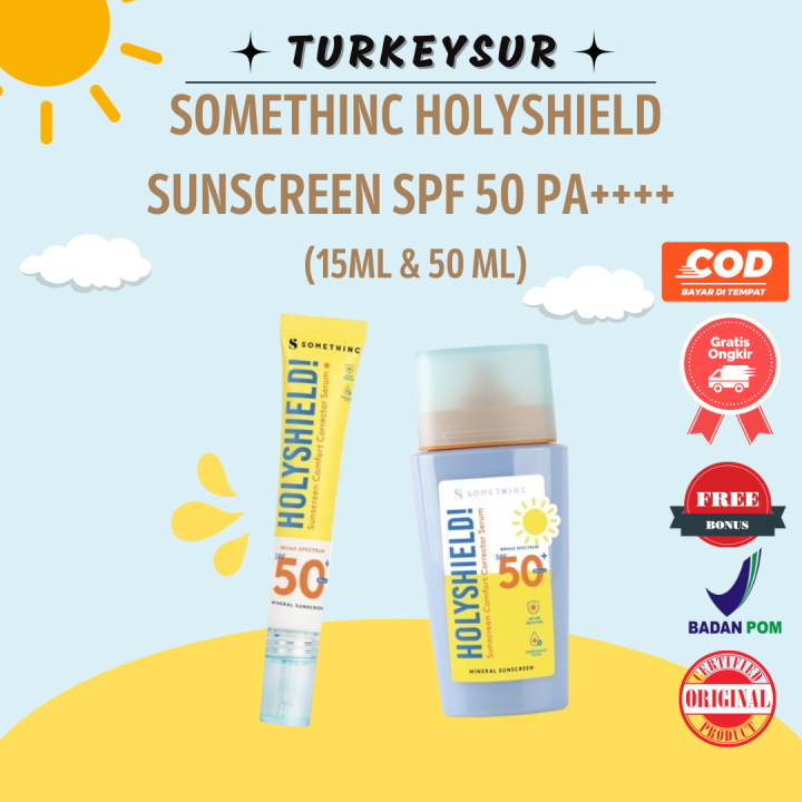 SOMETHINC Holyshield Sunscreen Comfort Corrector Serum SPF 50 PA ...