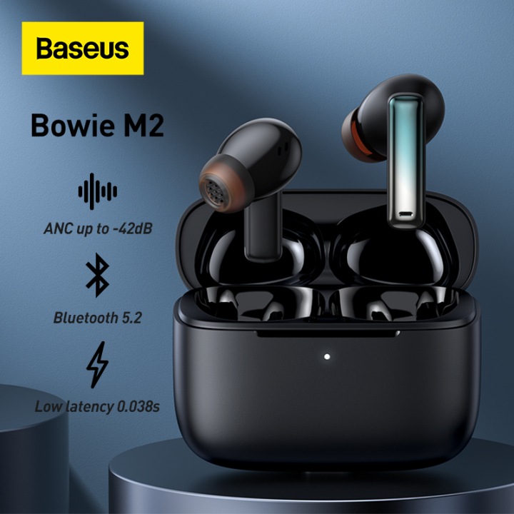 Baseus Bowie M2 ANC TWS Bluetooth 5.2 Earphones, Active Noise ...