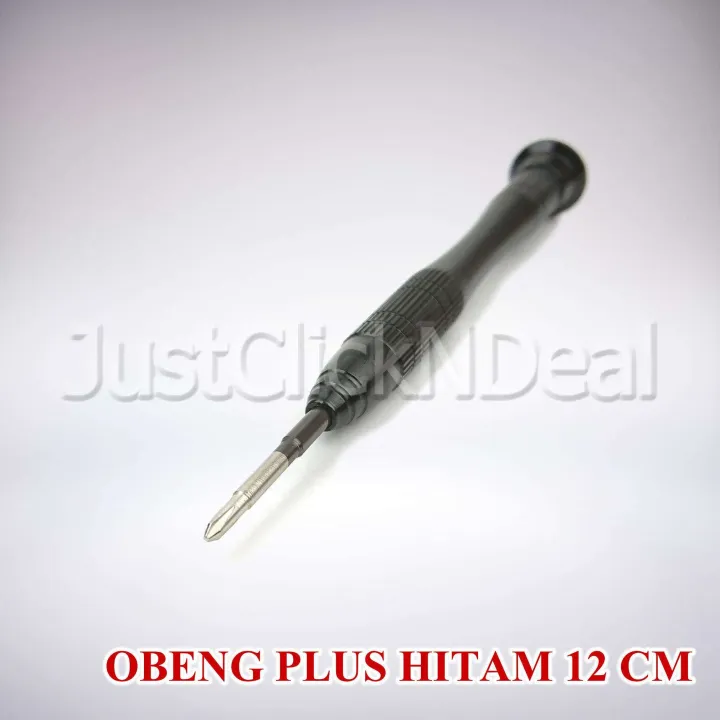 Obeng Plus Hitam 12 cm | Lazada Indonesia