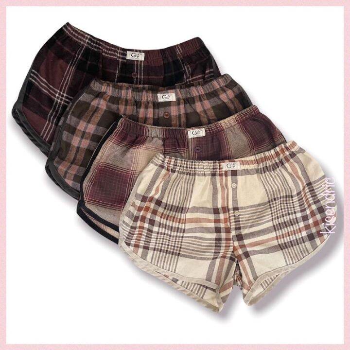 highwaist short Ringer Dolphin Shorts Boxer Shorts Sleepwear Loungewear ...