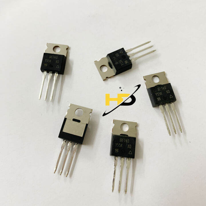 Linh Kiện Điện Tử, Mosfet Nguồn IRF740 10A 400V Kênh N, Bóng Bán Dẫn Chân Cắm | Lazada.vn