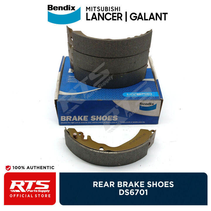 Bendix Rear Brake Shoe Mitsubishi Lancer , Galant 2.0 1990 - 1992 ...