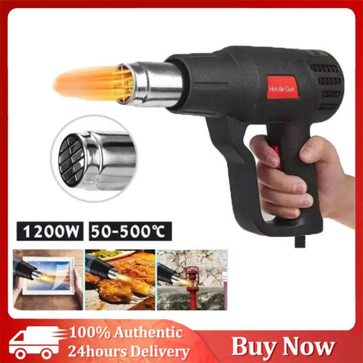 【COD】24hours delivery Heavy Duty Heat Gun 2000W Hot Air Blower Gun for ...