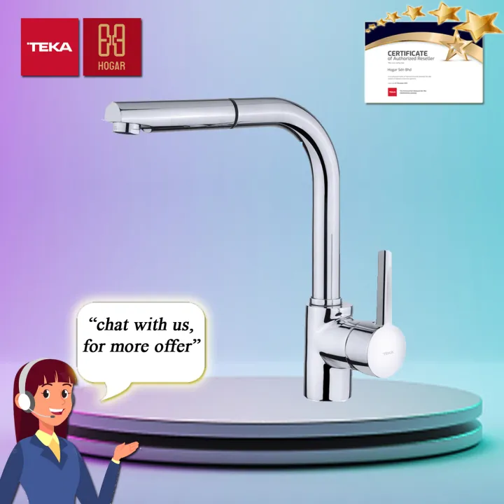 Teka Kitchen Tap Ark Pull Out | Mixer Faucets Hot and Cold Tap | Ark ...