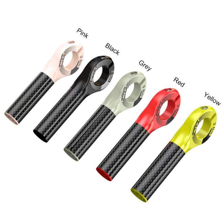 ENLEE Bicycle Handlebar Bar Ends Multi Angle Adjustment Carbon Fibre ...