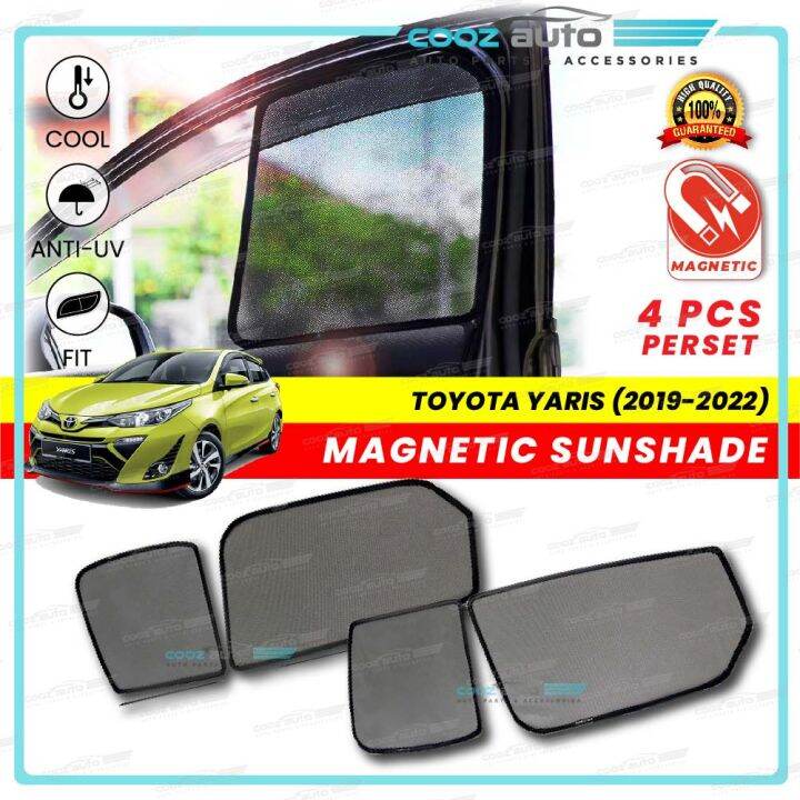 Toyota Yaris 2019 - 2022 Magnetic Sun Shade Magnet Sunshade | Lazada