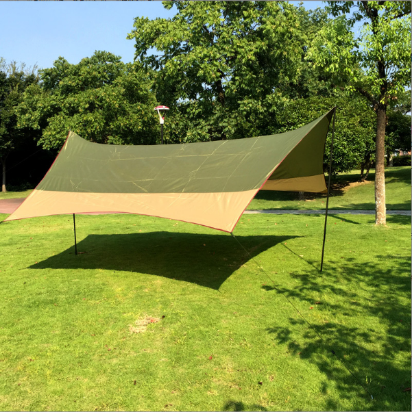 "SG SELLER" Big size 4.2X4.2M Waterproof Portable Tarp Multifunctional ...