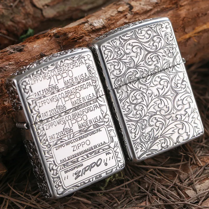 Original zippo kerosene lighter Zippo genuine new Tang Cao five ...