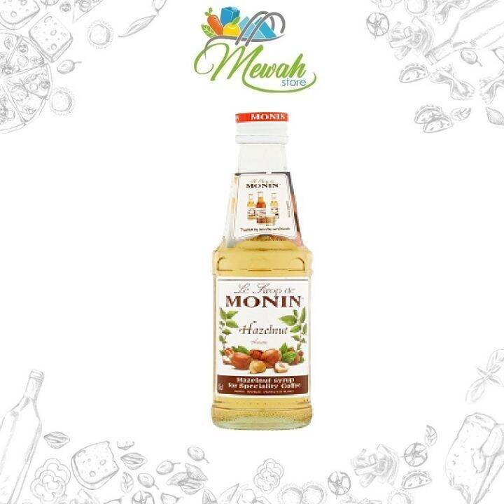 MONIN SYRUP HAZELNUT 700ML | Lazada
