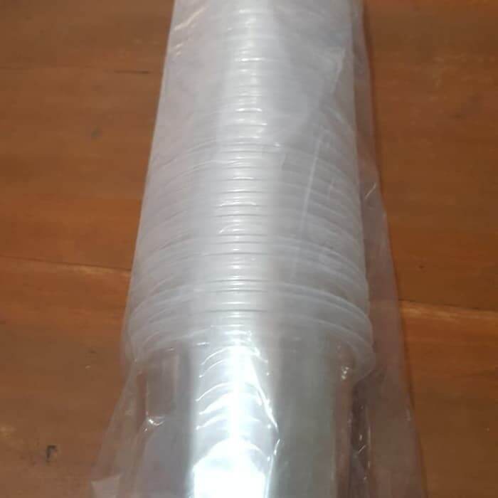 Gelas plastik 220ml / Gelas Aqua / Gelas kopi isi 50pcs | Lazada Indonesia