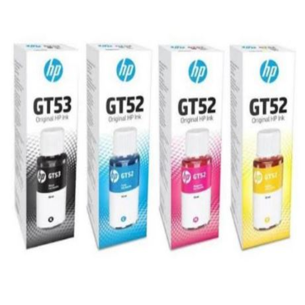 Tinta HP GT53 Black GT52 Cyan Magenta Yellow ORIGINAL | Lazada Indonesia