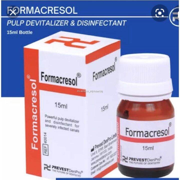 Prevest Formocresol and CMCP liquid 15ml | Lazada PH
