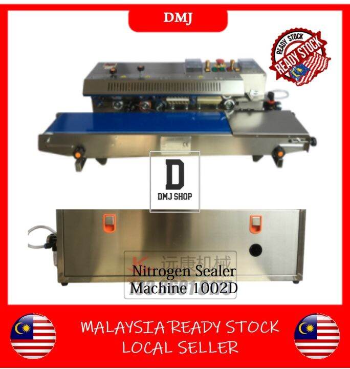 1002D Nitrogen Filling/Inflating Sealer Machine, Commercial Automatic ...
