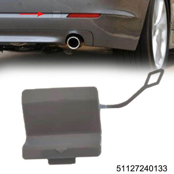 【ข้อมูล】 Bemper Belakang ใช้งานพลาสติกสีดำทนทานที่ครอบตะขอลาก ...