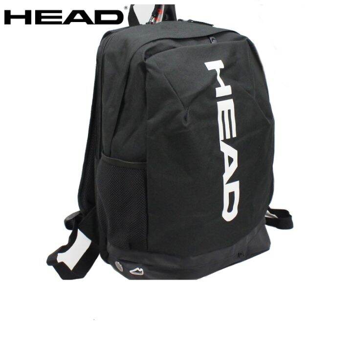 HEAD Tennis Bag Black Racket Badminton Squash 2-3 Rackets Racquet ...
