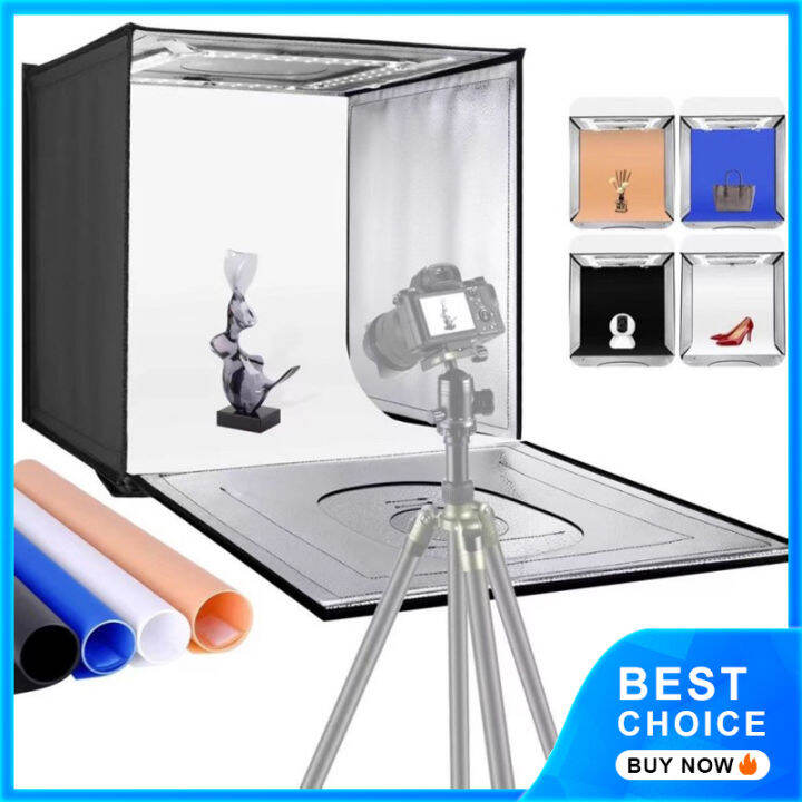 Folding LED Portable Light Box White Light Studio Light Box Set Light ...
