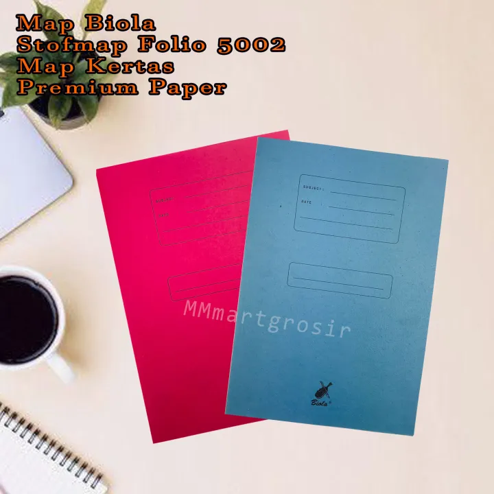 Map Biola / Stofmap Folio 5002 / Map Kertas / Premium Paper | Lazada ...