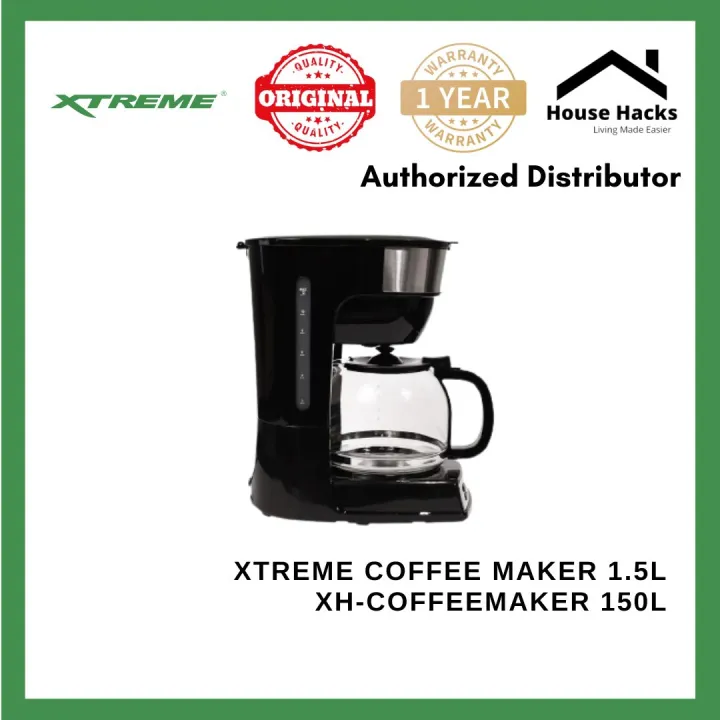 Xtreme Coffee Maker 1.5L XH-COFFEEMAKER 150L (House Hacks) | Lazada PH
