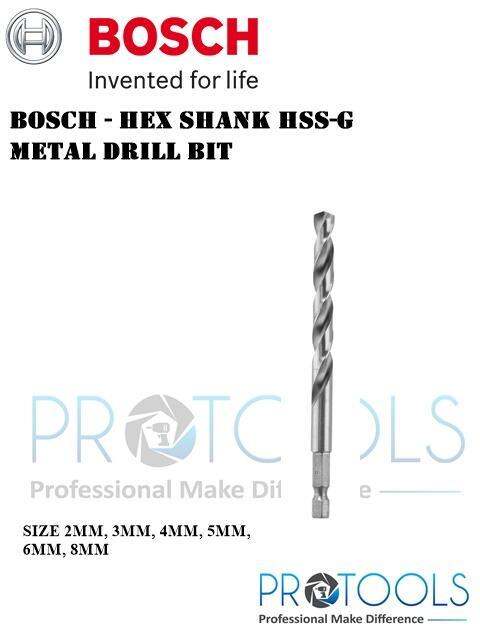 BOSCH HEX IMPACT DRILL BIT 2MM | Lazada