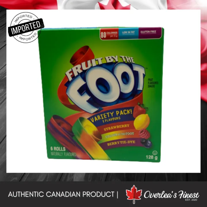 AUTHENTIC Imported from Canada Fruit by the Foot; Fruit Roll-ups ...
