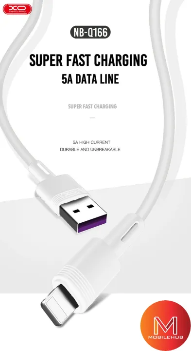 X.O. Premium Micro USB Cable Fast Charging NB-Q166 (White) | Lazada PH