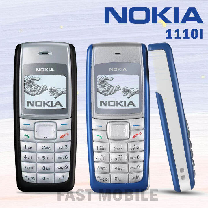 โทรศัพท์ปุ่ม Nokia 1110i เป็นของแท้ 100% ตัวอักษรใหญ่เสียงดัง สามารถใช้ ...